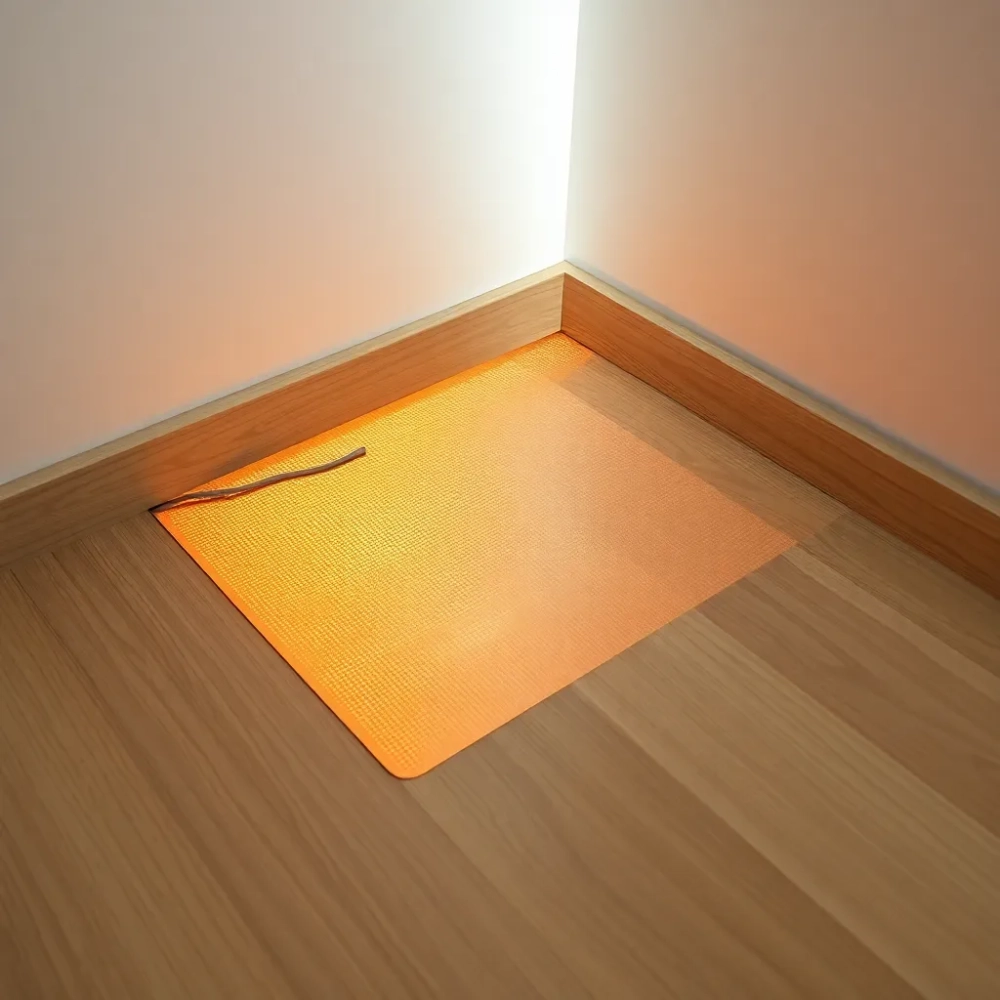 Ogrzewanie podłogowe na podczerwień pod panele 2025 | rgbudinstal.pl